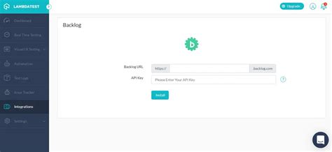 Lambdatest Integration With Backlog Lambdatest