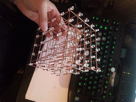 5x5x5 Led Cube Arduino 7 Steps Instructables