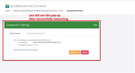 Salesforce Integration With Quickbooks Through Dbsync App