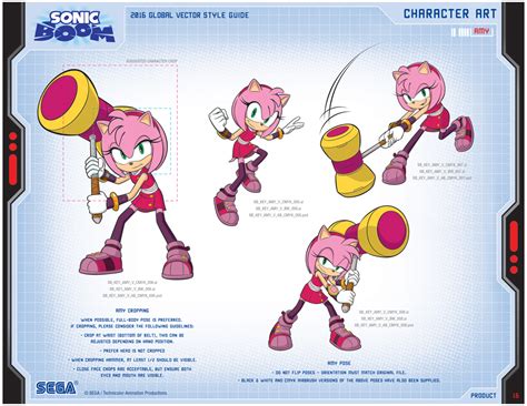 Sonic Boom Character Designs