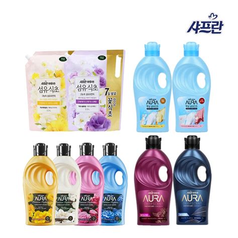 샤프란 아우라 딥세트 햇살실내건조 프리미엄 유연제 4종 티몬