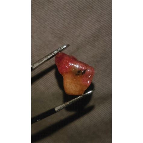 Jual Natural Ruby Merah Putih Rough Ruby Birma Ruby Burma Asli Belang Merah Putih Natural