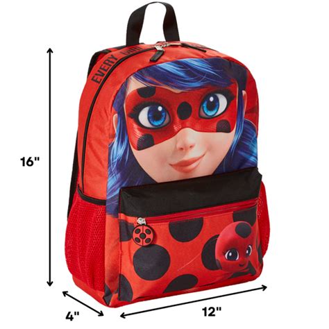 Miraculous Ladybug Backpack For Girls 16 Inch Red Shop Club Libby Lu