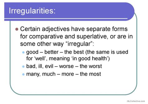 Comparison Of Adjectives General Gra Deutsch Daf Powerpoints