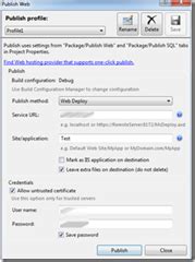 Code Inside Blog HowTo Setup Of WebDeploy MSDeploy