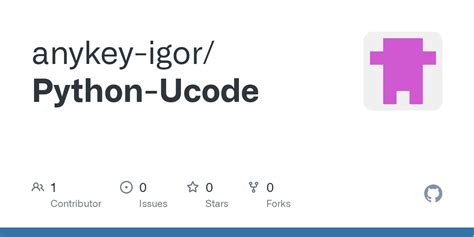 Github Anykey Igorpython Ucode