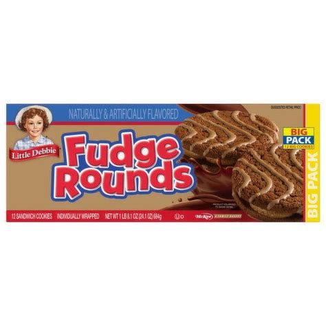 Little Debbie Fudge Rounds Big Pack Brookshires