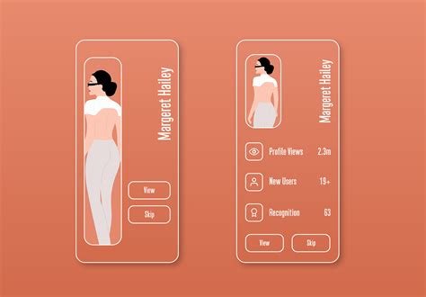 Women Illustrations For UI On Behance