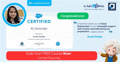 Wintheforce Aceaim Salesforcecertified Aiassociate Trailhead… Faisal Muhammad