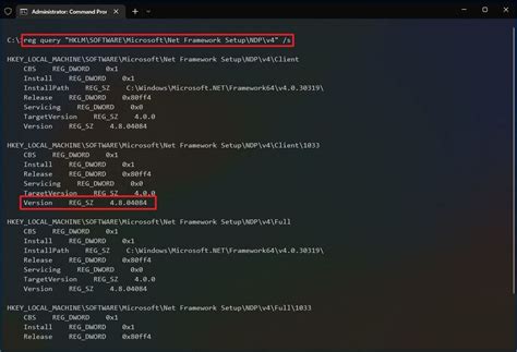 How To Check NET Framework Version On Windows Windows Central
