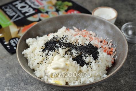 Корейские рисовые шарики с нори — рецепт с фото пошагово