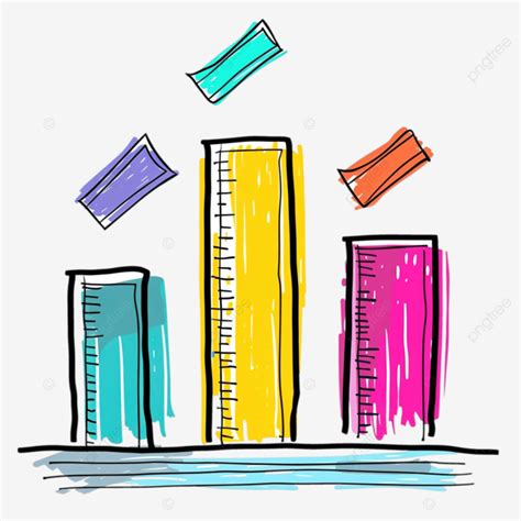 Diagram With Three Columns Graph Histogram Doodle Diagram Histogram