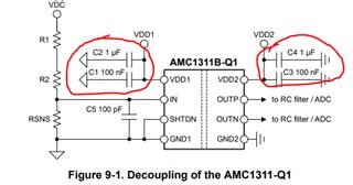 AMC Q Using AMC B Q To Achieve DC Bus Voltage Sampling Function The Output Signal