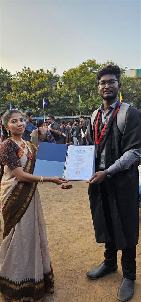 Karthikeyan V On Linkedin Cybersecurity Graduation Milestone