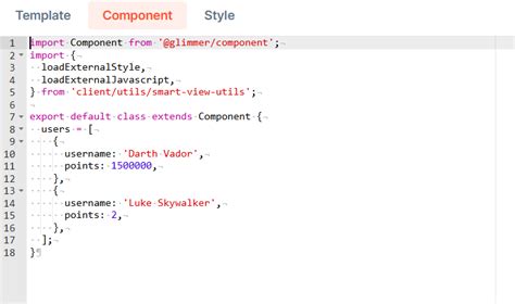 Ember Js Template Not Working In Smart Chart Help Me Forest Admin