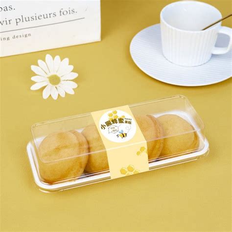 Eco Friendly Food Grade Plastic Pastry Box Bakery Bread Packaging Container Plastic Food