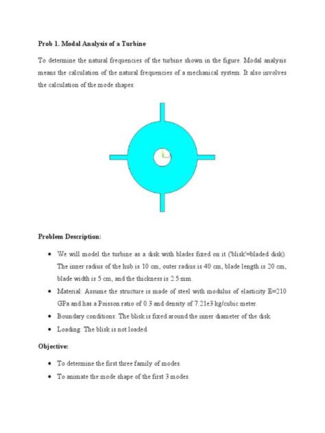Bt Modal Pdf Normal Mode Youngs Modulus