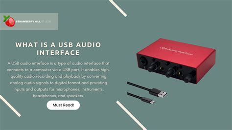 Understanding The Basics What Is A USB Audio Interface And Why Do You Need One