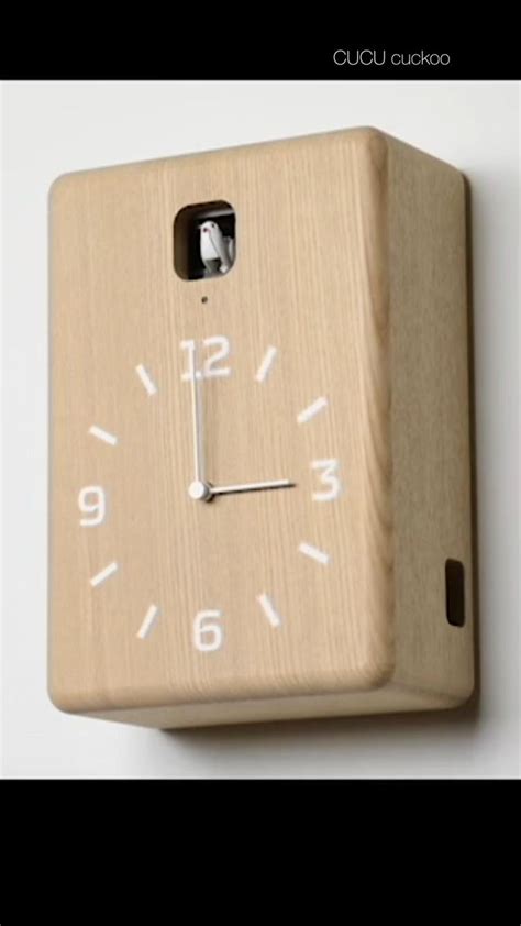 Cuckoo Clock Cucu By Lemnos Video Clock Cuckoo Clock Wall Clock