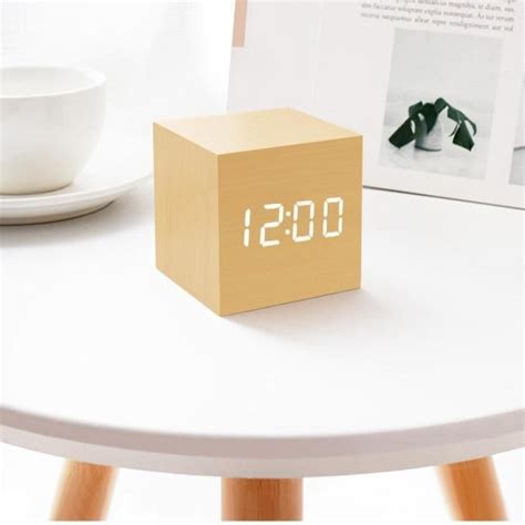 Mini Digital Cube Alarm Clock Clock Alarm Clock Clock Display