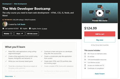 The Most Popular Udemy Courses By Sales