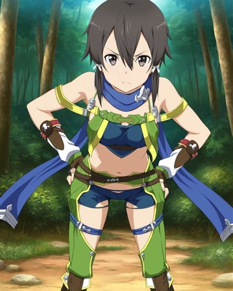 Asada Shino Sinon Sao Free Ai Lora Tensorart Tensorart