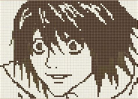 Рисовать по клеточкам в тетради аниме