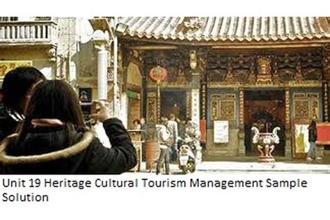 Unit 19 Heritage Cultural Tourism Management Solution Locus Help