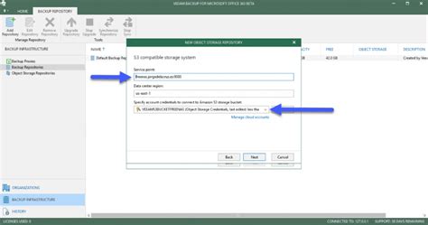 Veeam Veeam Backup Beta For Microsoft Office 365 V4 Configuration Of