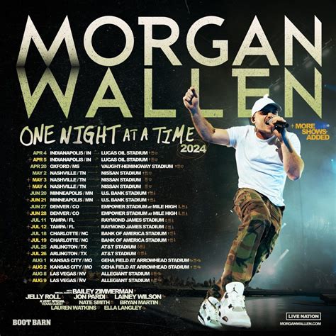 Morgan Wallen Adds Back To Back Nights To One Night At A Time 2024