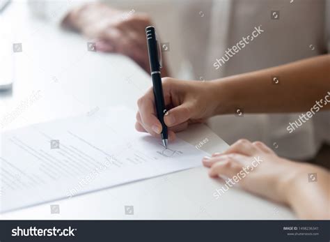 Female Hand Signature