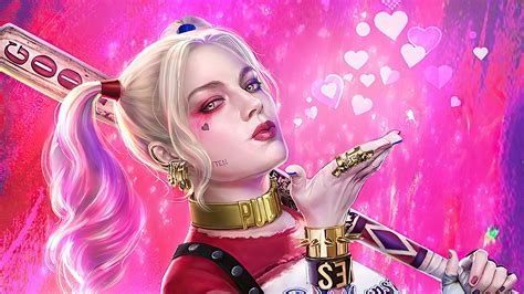 Harley Quinn Art Wallpapers Wallpaper Cave