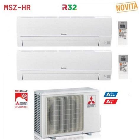 Prezzo Mitsubishi Electric Climatizzatore Inverter Dual Split 90009000