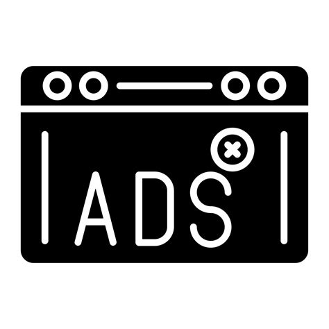 Remove Adds Vector Icon 21660601 Vector Art At Vecteezy