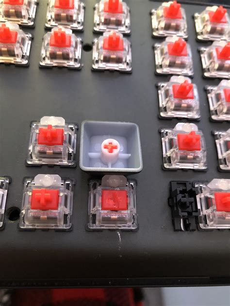 One Of My Switches Off My Keyboard Has Snapped And The Other Half Is Still Stuck In The Key Cap