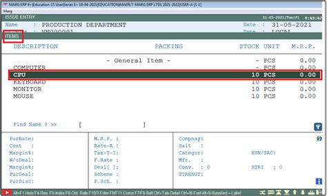 What Is The Process Of Bills Of Material Bom In Marg Erp Software