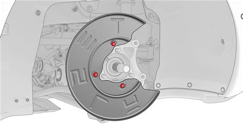Shield Dust Brake Rear Lh Remove And Replace