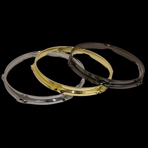 Dfp 23mm Triple Flange Drum Hoops Brass Sizes 6 8” 10” 12” 13”