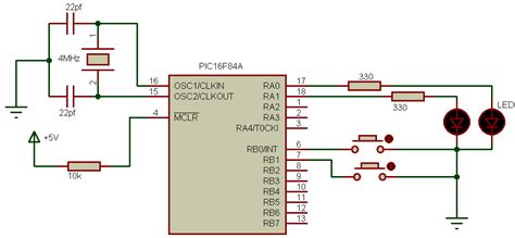 Pic16f84a Enable Portb Internal Pull Ups With Ccs C Compiler
