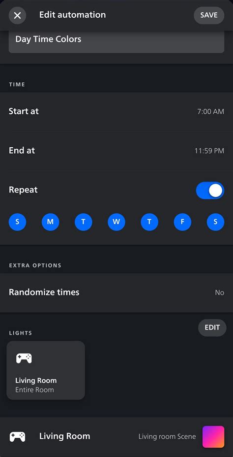 Custom Automation Not Working For Scenes Rhue