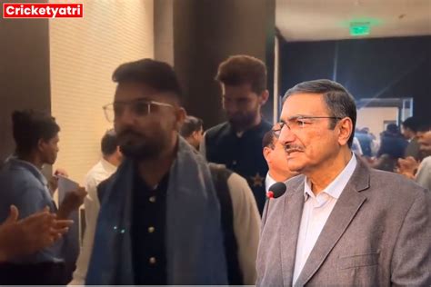 इधर Pakistan का भारत में हुआ भव्य स्वागत उधर Pcb चीफ ने India को कह