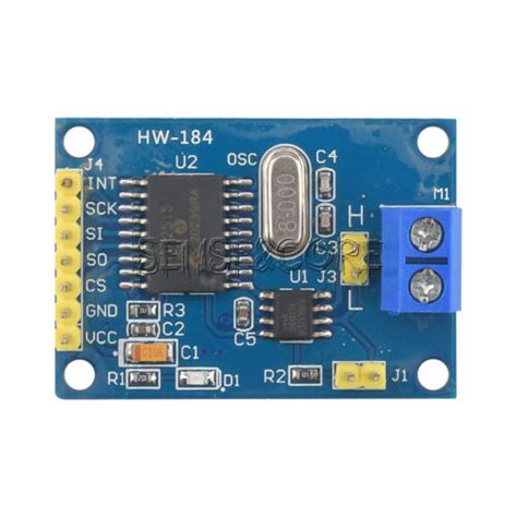 Can Bus Spi Mcp2515 Can Transceiver Tja1050 For Ubuy India