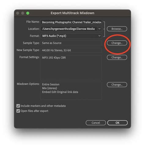 How To Export Adobe Audition To Mp3