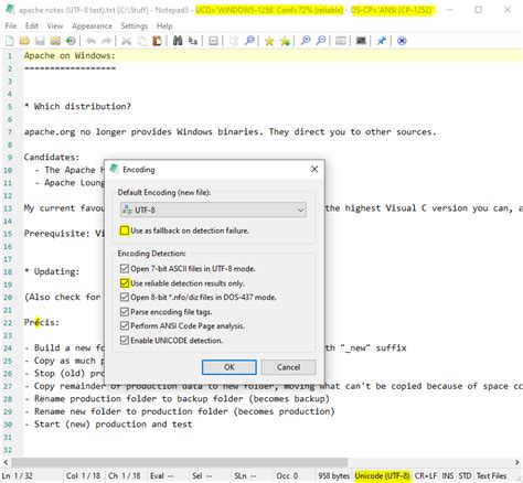 Encoding Detection File With Single Utf 8 Character Detected As Windows 1258 · Issue 1848