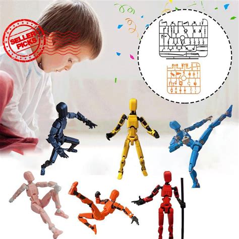 13 Action Figure Multi Jointed Movable Robot 3d Printed Toy Generation Digital Decompression