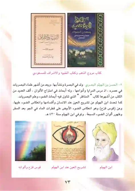 الحسن بن الهيثم البصري التعليم بلا حدود العراق موطن العلم والعلماء