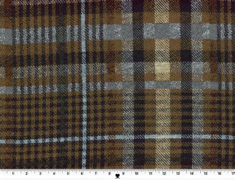 Cotton Poly Plaid Coating Harts Fabric