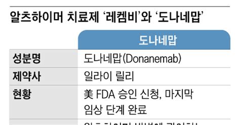 알츠하이머 신약 ‘도나네맙 인지력 저하 최대 60 늦춰줘