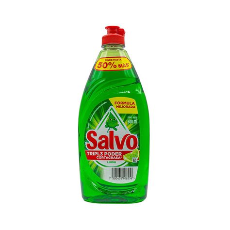Salvo Detergente Liquido Limon 500 Ml Delivery Or Pickup Near Me