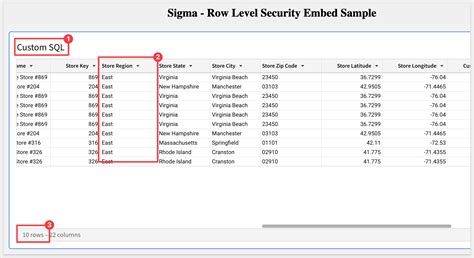 Embedding 06 Row Level Security